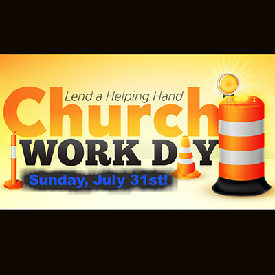 Church Work Day - Kalkaska Church of Christ