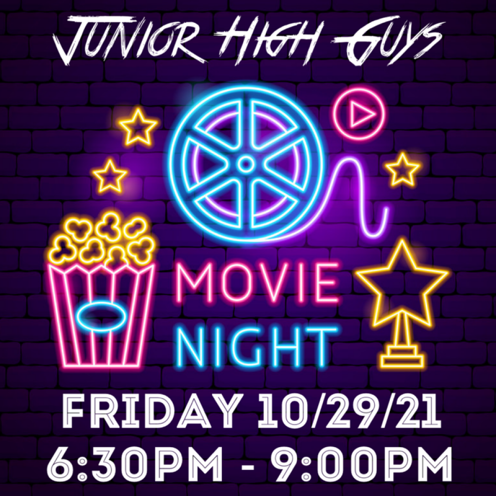 Junior High Guy Movie Night - Kalkaska Church of Christ