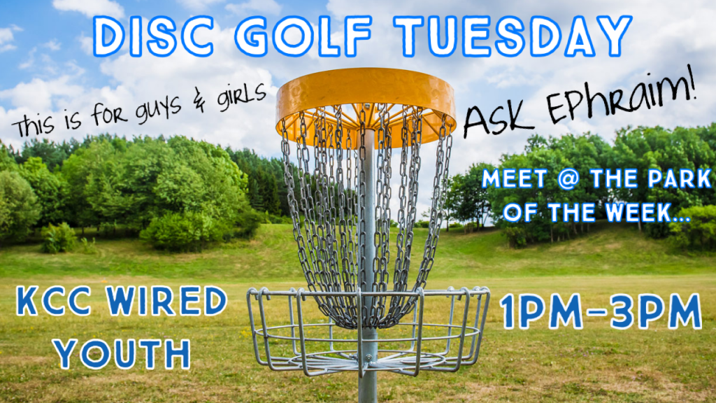 Youth Disc Golf Tuesday - Kalkaska Church of Christ